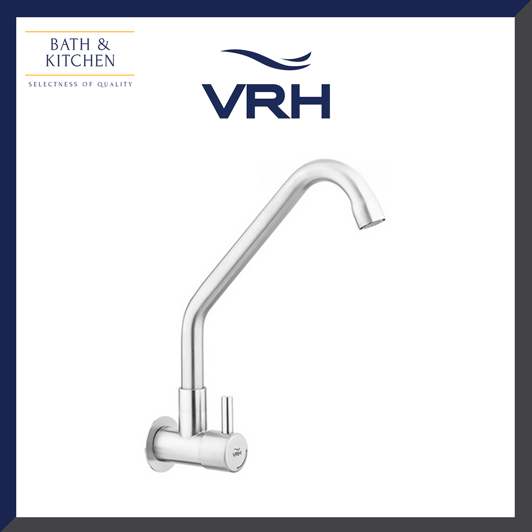 VRH ก๊อกซิงค์ล้างจาน แบบติดผนัง รุ่น HFVSB-1120K3 สีสเตนเลส สเตนเลส ...