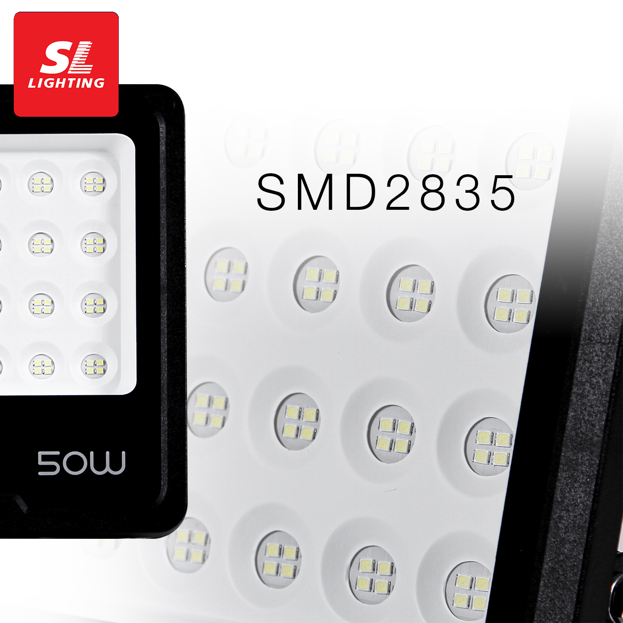 SL LIGHTING | LED FLOODLIGHT โคมไฟฟลัดไลท์ ไฟส่องป้าย รุ่น SPACESHIP ...
