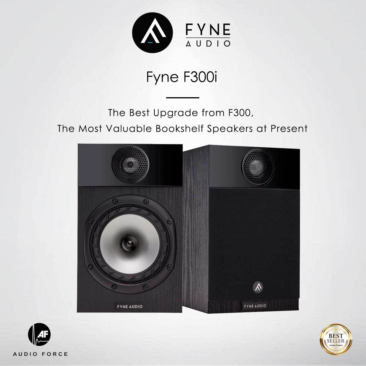 Fyne Audio F300i : The Best Upgrade From F300 Black Ash - ThaiPick