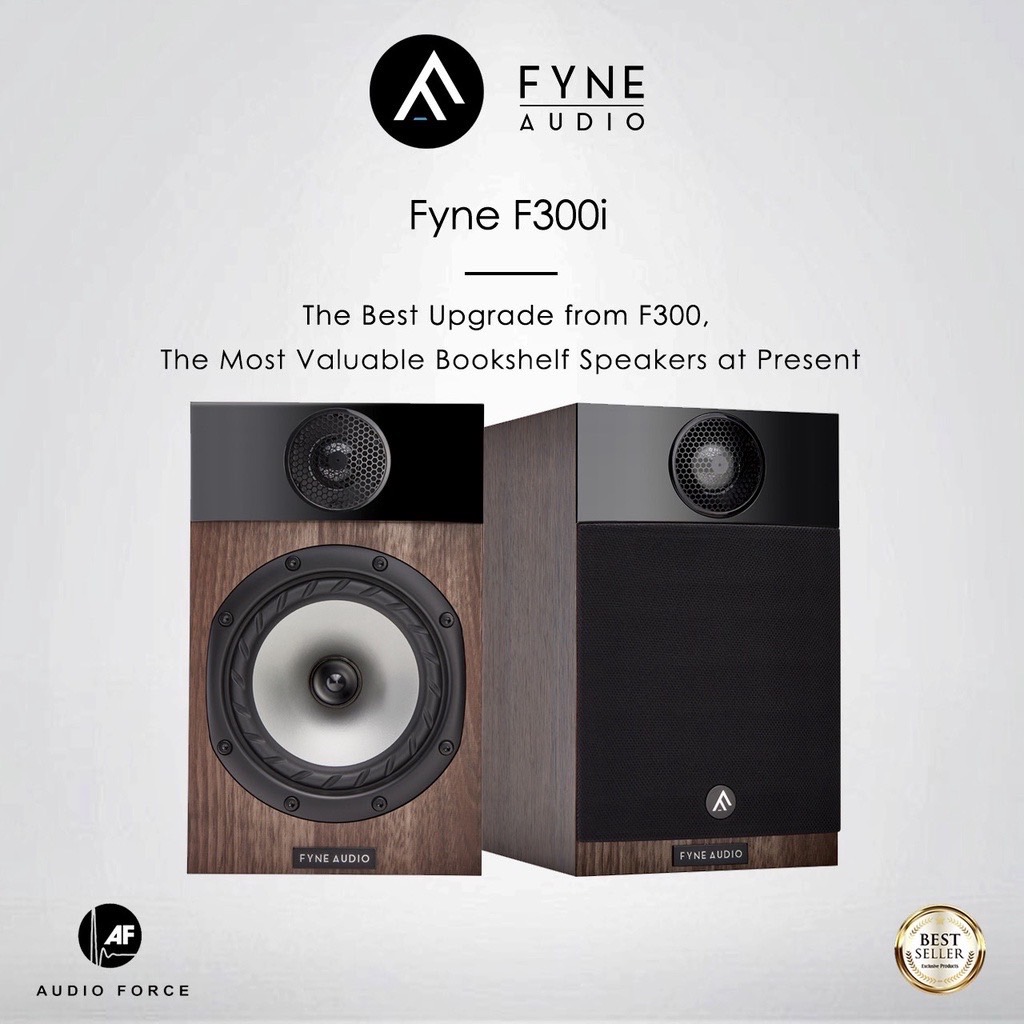 Fyne Audio F300i : The Best Upgrade From F300 Walnut - ThaiPick