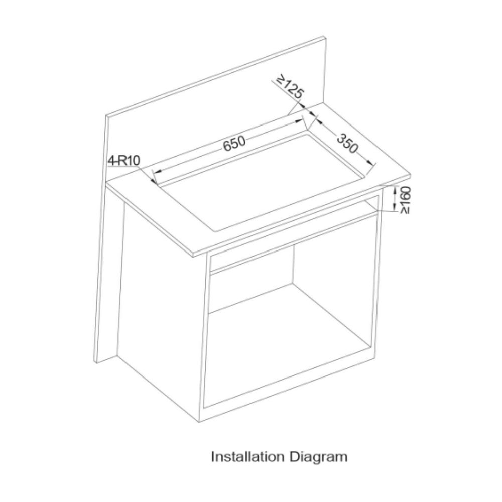 FOTILE เตาฝัง Induction 2 หัว ระบบไฟฟ้า ปรับความร้อนได้ 9 ระดับ รุ่น ...