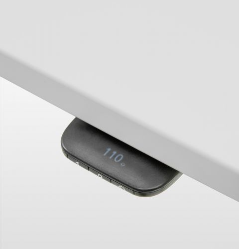 Modernform โต๊ะปรับระดับไฟฟ้า รุ่น FLEX 120Wx60D TOP:2LMG(MERLE) LEG ...