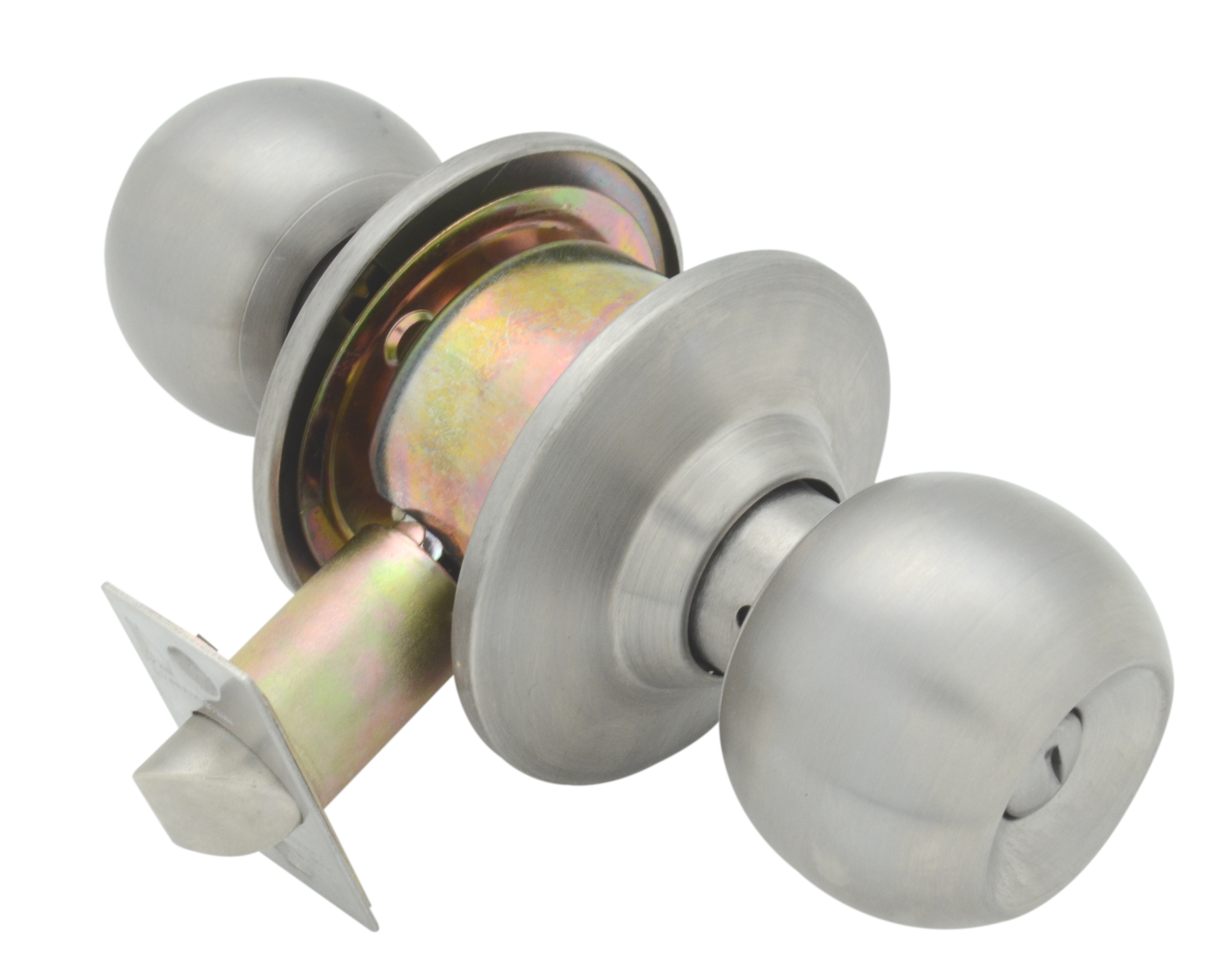 Modernform HDP ลูกบิดประตูห้องน้ำ จานใหญ่ สีสแตนเลสด้าน (รหัส RL-3872 ...