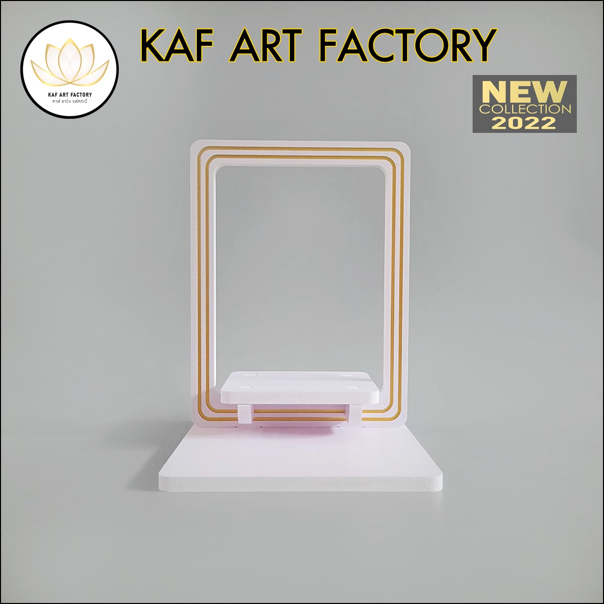 Kaf art Factory หิ้งพระมินิมอล ทรงกรอบเหลี่ยม KAF ART FACTORY หิ้งพระโมเดิร์น หิ้งพระพิฆเนศ หิ้ง ...