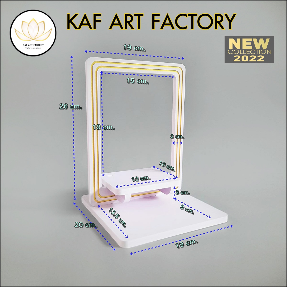 Kaf art Factory หิ้งพระมินิมอล ทรงกรอบเหลี่ยม KAF ART FACTORY หิ้งพระโมเดิร์น หิ้งพระพิฆเนศ หิ้ง ...
