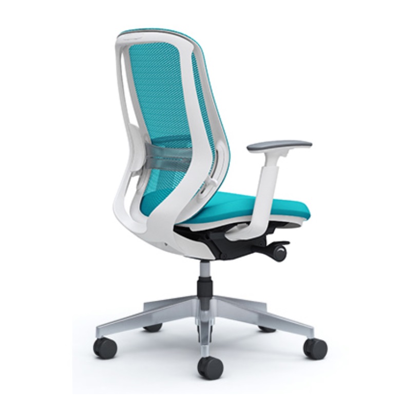 OKAMURA เก้าอี้ รุ่น SABRINA STANDARD HIGH BACK WHITE BODY, COLOR ...