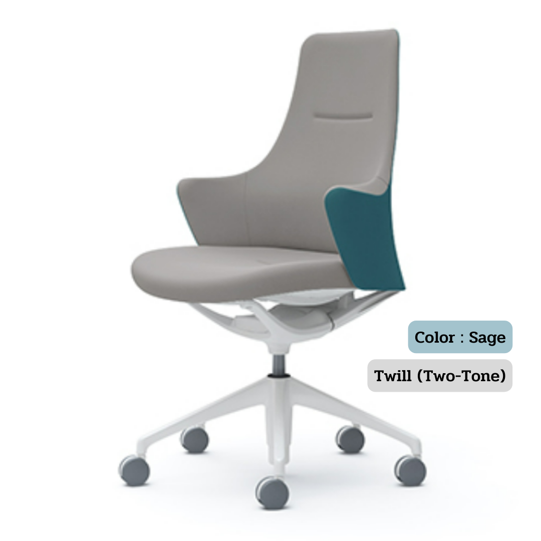 LIVES WORK CHAIR TWILL TOW-TON : SAGE - บริษัท สยามโอคามูระอินเตอร์ ...