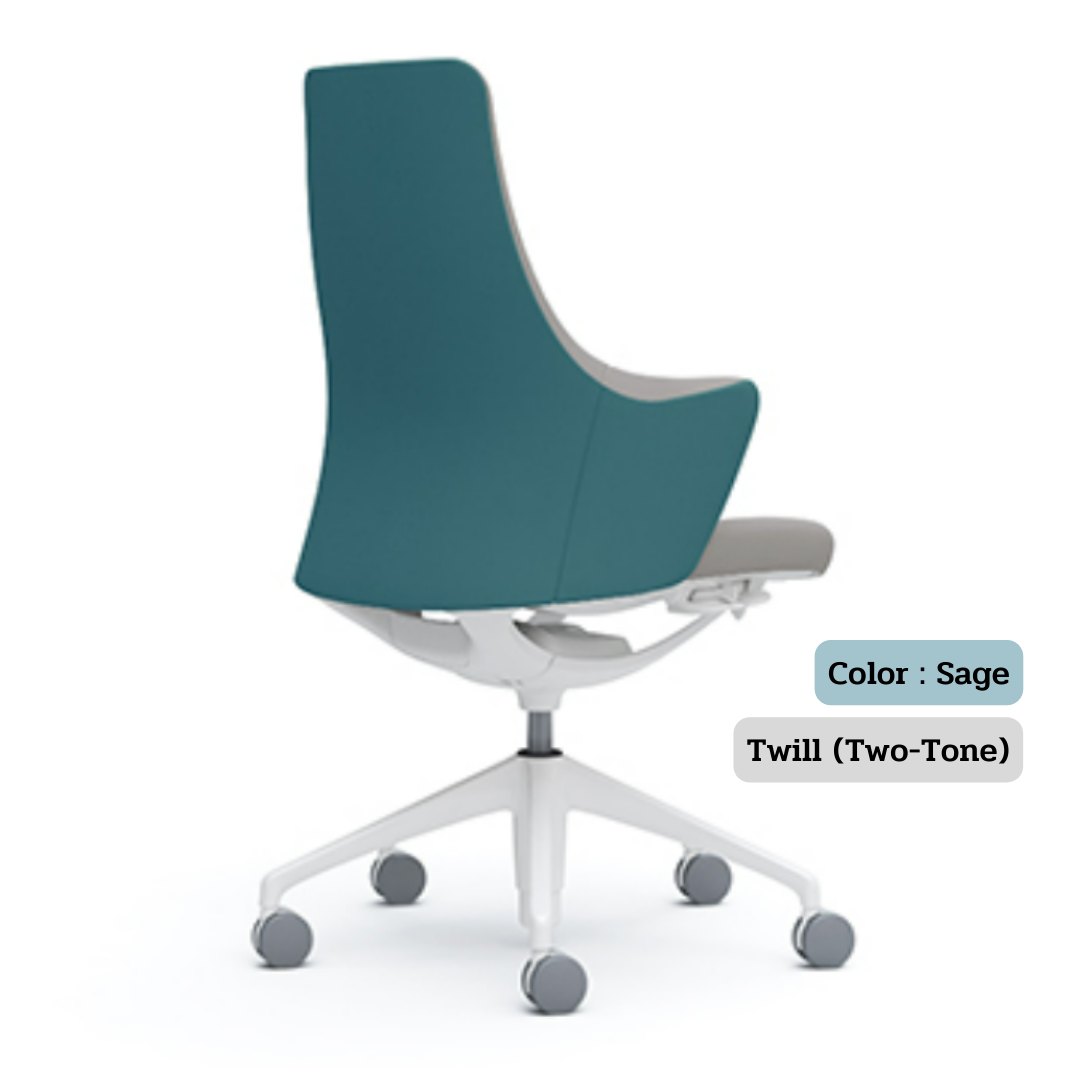 LIVES WORK CHAIR TWILL TOW-TON : SAGE - บริษัท สยามโอคามูระอินเตอร์ ...