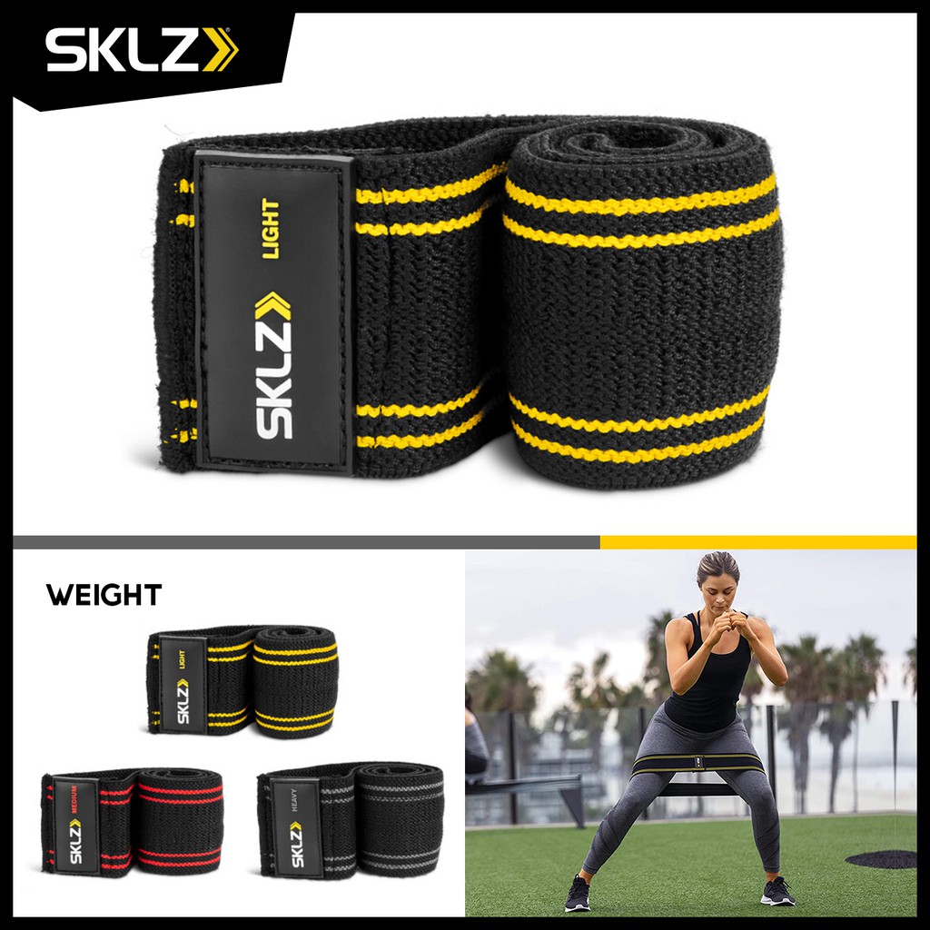 SKLZ - Pro Knit Mini Band สายยืดออกกำลังกาย สายยืดกล้ามเนื้อ ต้านแรง ...