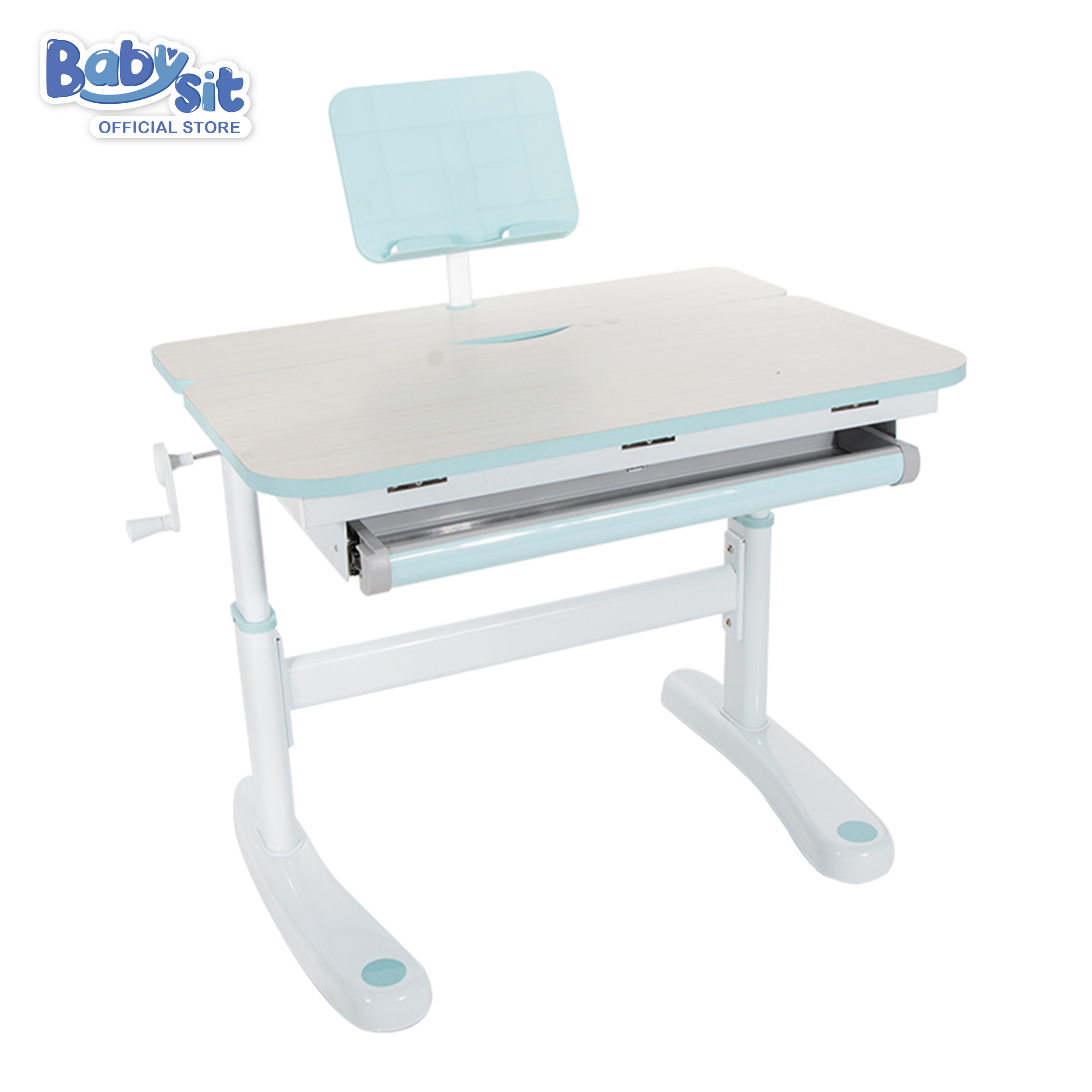 Babysit Dolphin Desk 201 Desk สีฟ้า W89 x D70 x H24 CM. - บริษัท เจเอส ...