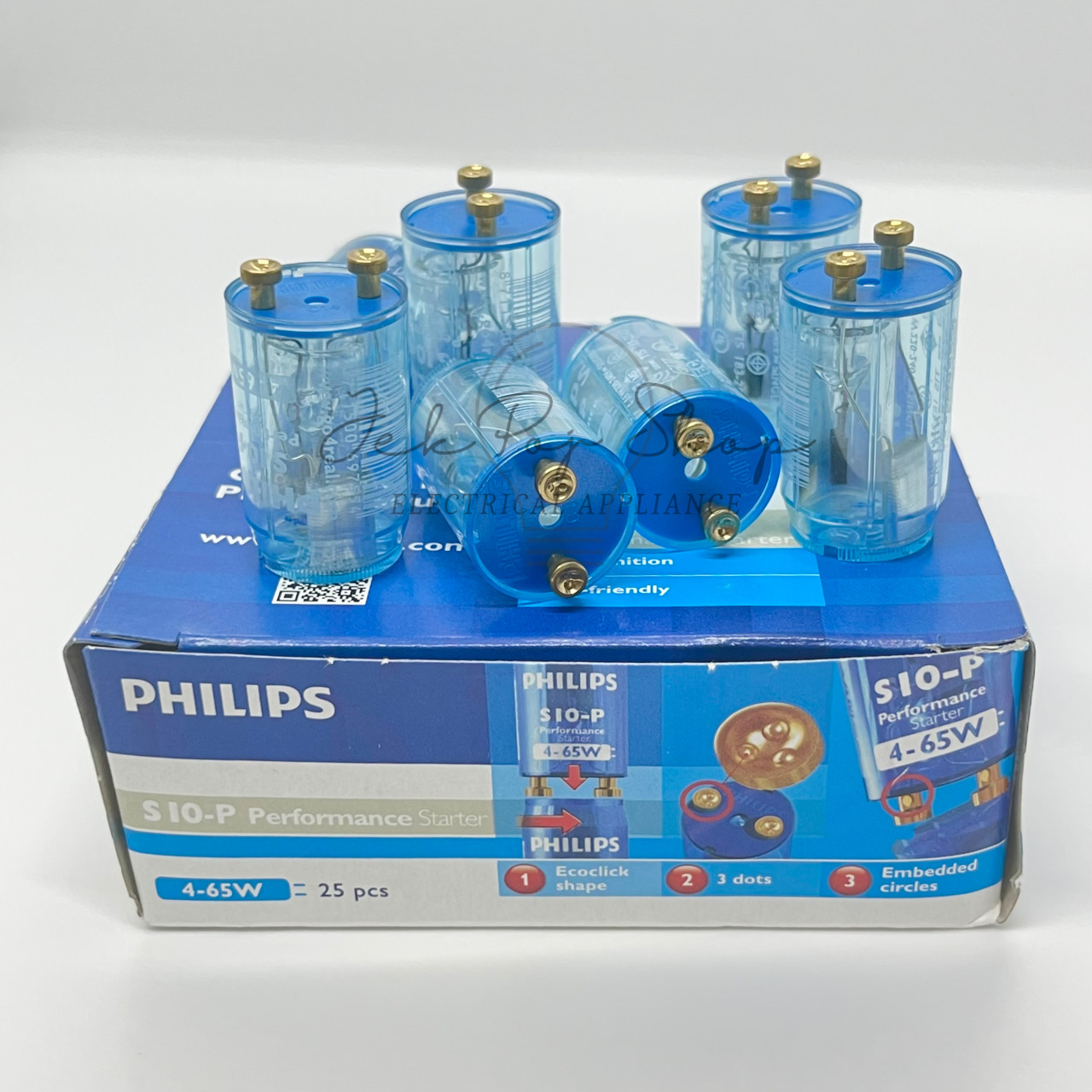 PHILIPS - สตาร์ทเตอร์ Starter เหมาะสำหรับ หลอดนีออนฟลูออเรสเซนต์ 4W-65W ...