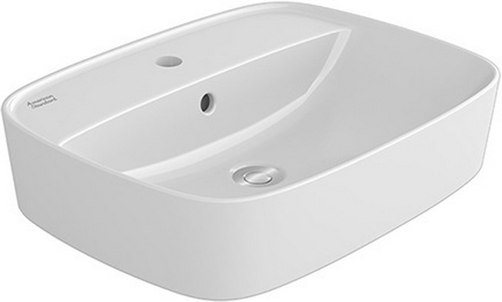 American Standard อ่างล่างหน้า วางบนเคาน์เตอร์ รุ่น WP-0618-WT สีขาว ...