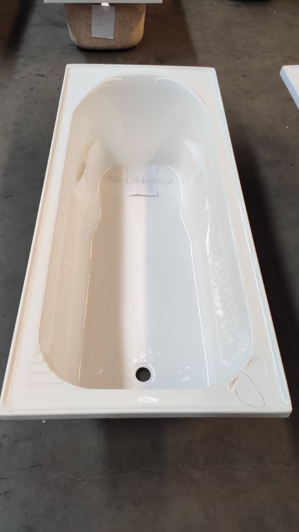 Decina อ่างอาบน้ำอะคริลิค รุ่น Bambino สีขาว ขนาด 165x71.5x39ซม ขาว ...