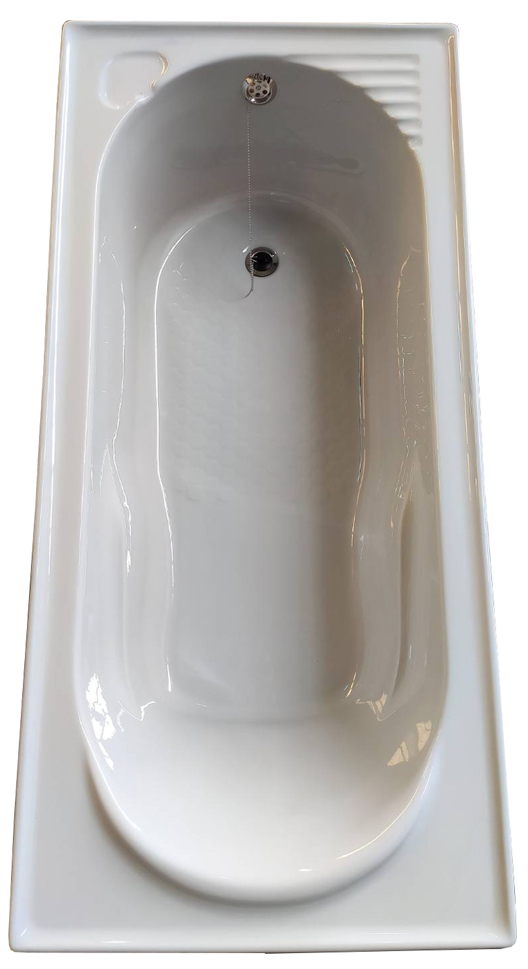 Decina อ่างอาบน้ำอะคริลิค รุ่น Bambino สีSterling Silver ขนาด 165x71 ...