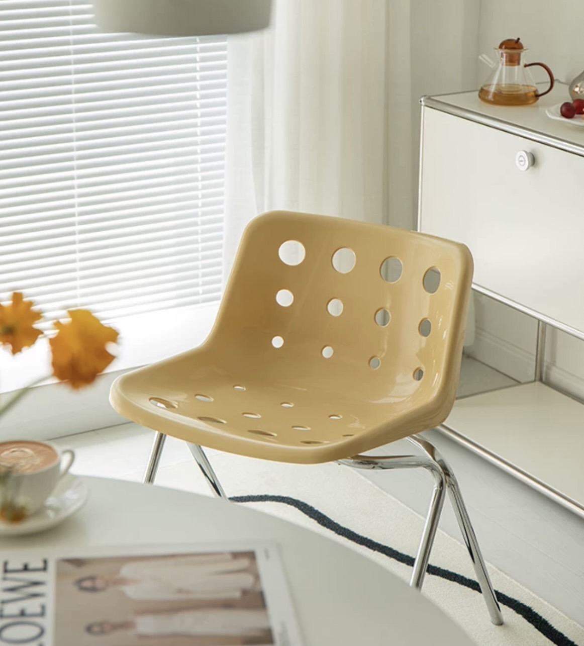 Betterhome store เก้าอี้ชีส Cheese chair สีน้ำเงิน - ThaiPick