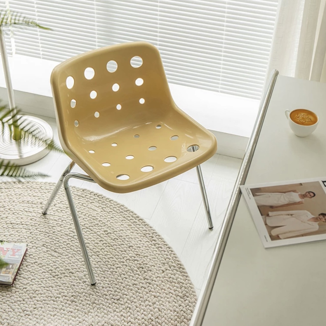 Betterhome store เก้าอี้ชีส Cheese chair สีน้ำเงิน - ThaiPick