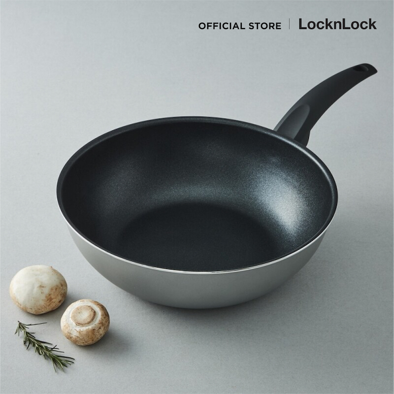 LocknLock กระทะ Curve Fry Pan IH ขนาด 28 ซม. รุ่น CAF2833 - บริษัท ล็อก ...