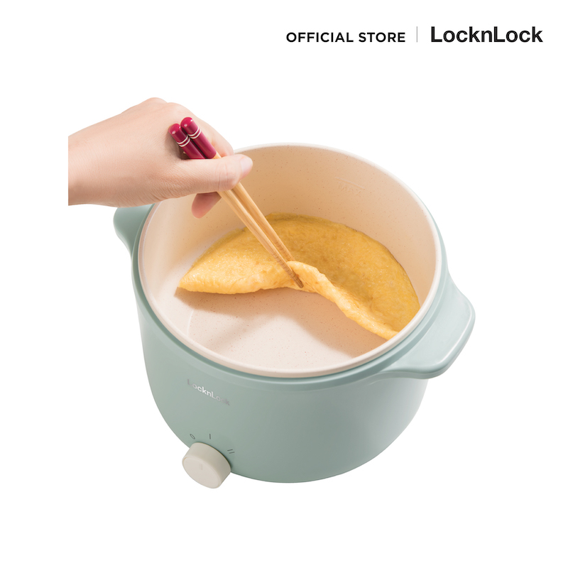 LocknLock หม้อต้มไฟฟ้าอเนกประสงค์ Electric Multi Pot ความจุ 2 ลิตร รุ่น ...