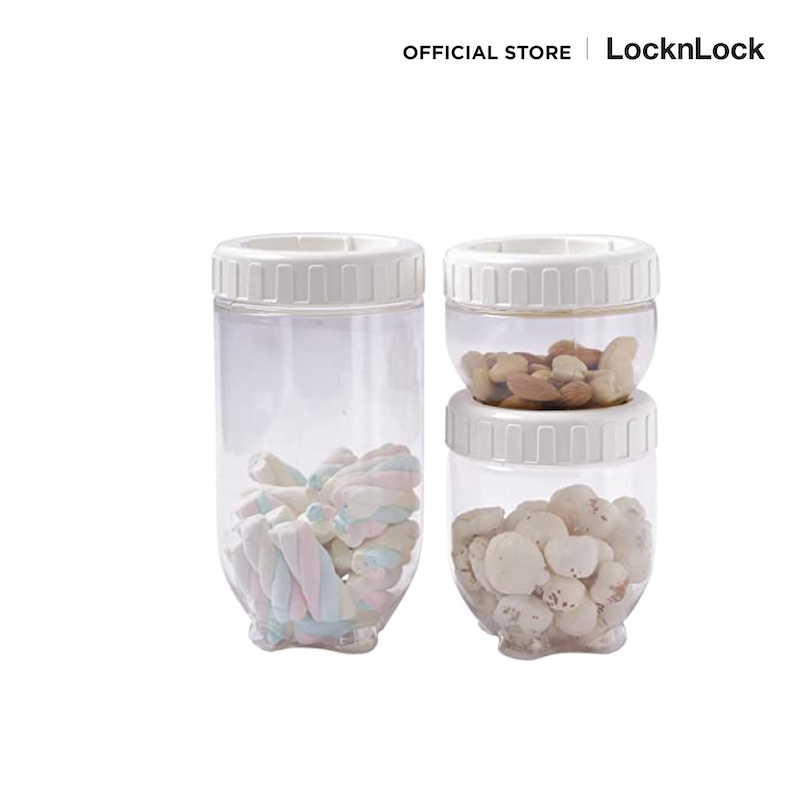 LocknLock เซตกล่องเอนกประสงค์ Pocket Storage Interlock 6 ชิ้น รุ่น ...