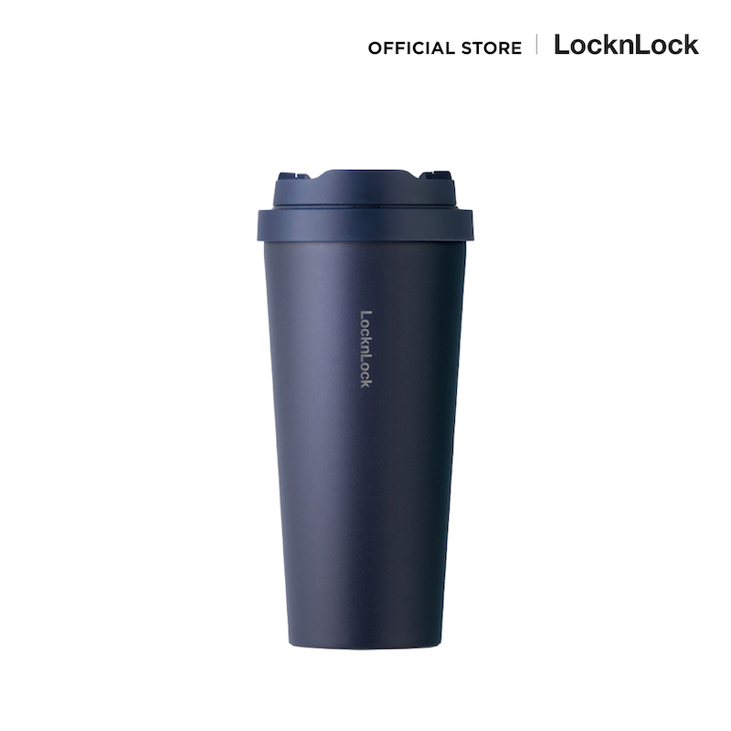 LocknLock แก้วน้ำเก็บอุณหภูมิ Energetic One Touch Tumbler ความจุ 550 ml ...