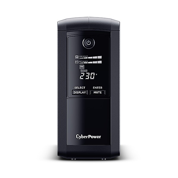CyberPower VP700ELCD เครื่องสำรองไฟฟ้า Line Interactive 700VA/390W ...