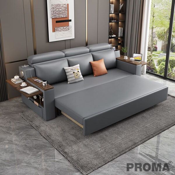 โซฟาเบดเก็บของเอนกประสงค์ โซฟาเตียงนอนพับได้ Sofa Multi function Storage Sofa Bed 150 cm ...