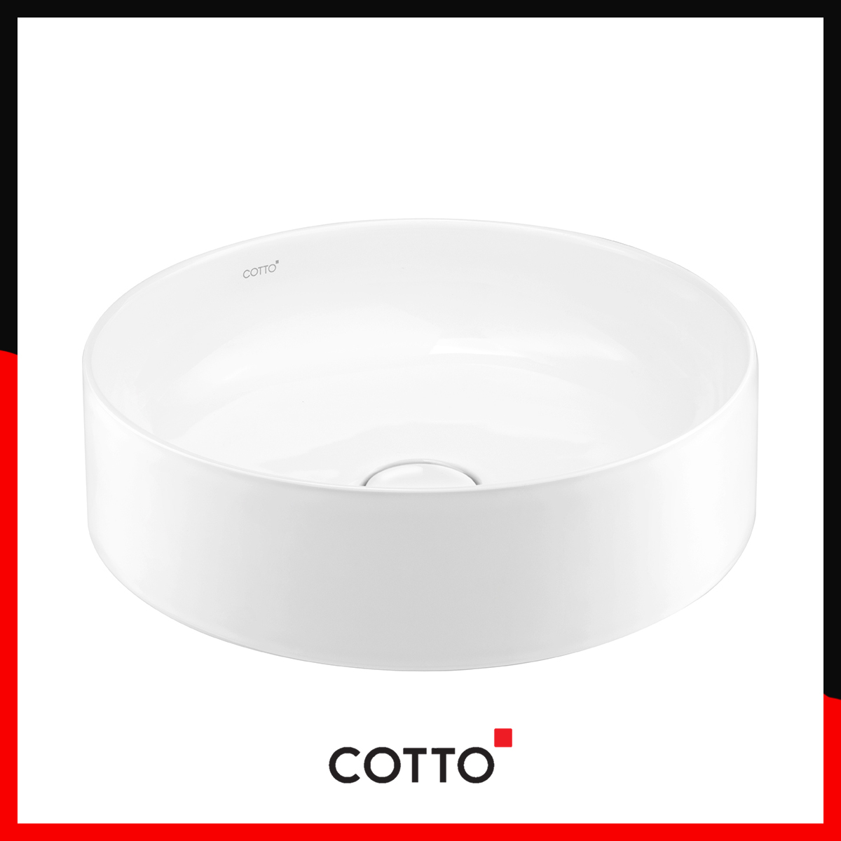 COTTO อ่างล้างหน้า รุ่น C001057 สีขาว/เซรามิค 45x55.5x18.5 cm - บริษัท ...