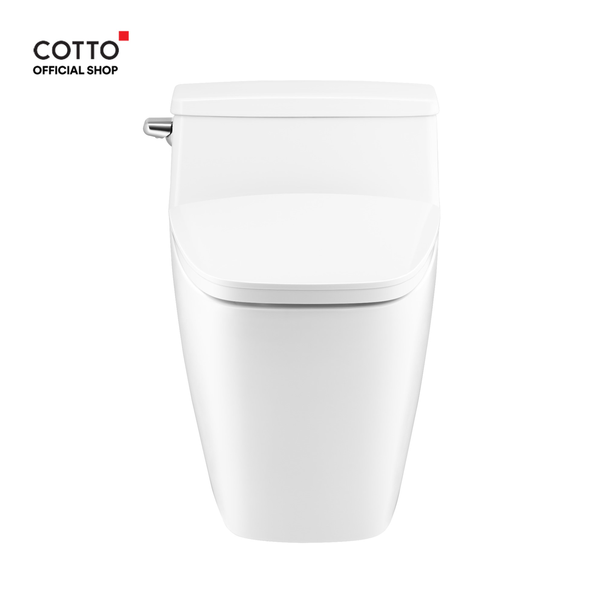 COTTO สุขภัณฑ์ชิ้นเดียว รุ่น C101907 Hercules Curve สีขาว 4.8 ลิตร ...