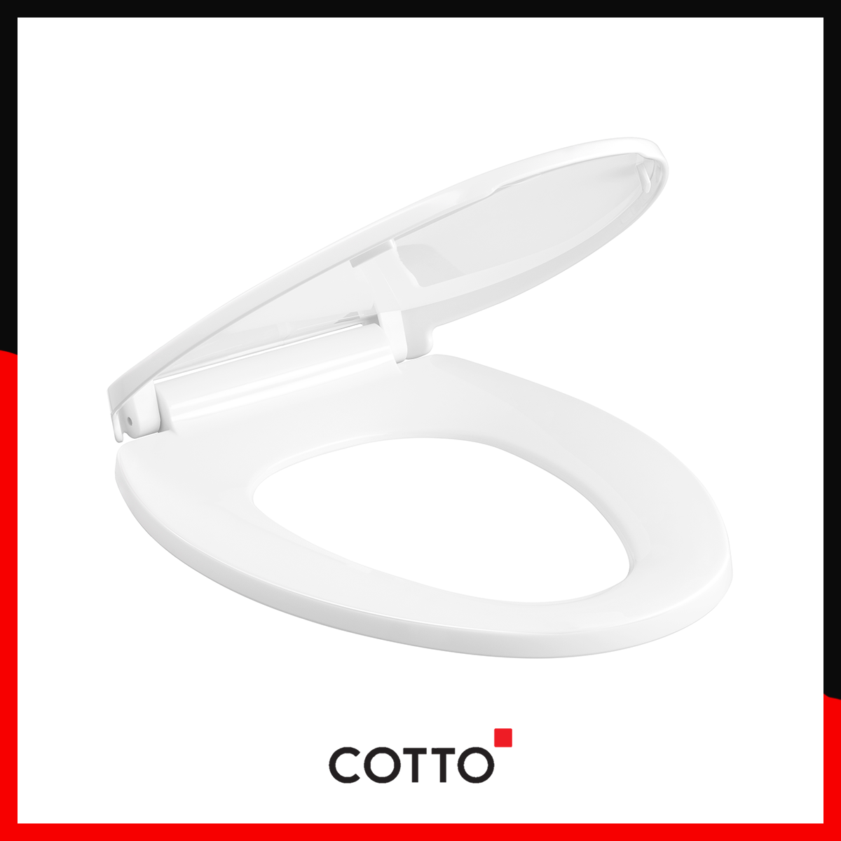 COTTO ฝารองนั่ง โถสุขภัณฑ์ C91251 WH Elongate S/L Soft White - บริษัท ...