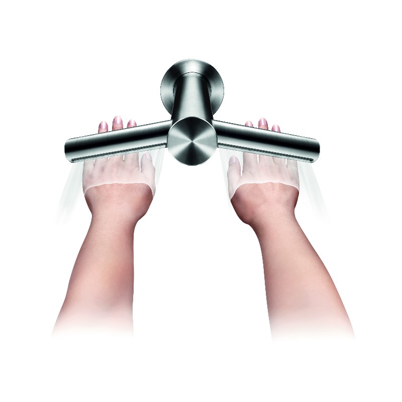 Dyson เครื่องเป่ามือ Airblade Wash+Dry รุ่น WD04 แบบคอสั้น สเตนเลส ...