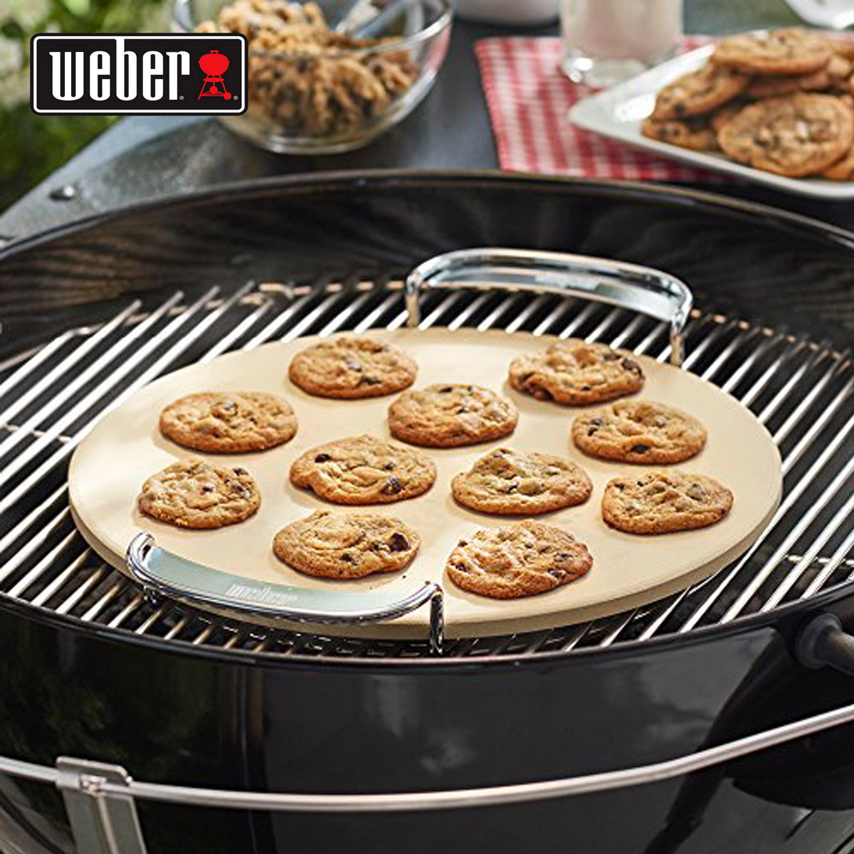 WEBER Accessories Pizza Stone 34cm (Large) - บริษัท ทานตะวัน เอเชีย เซอร์วิส จำกัด - ThaiPick