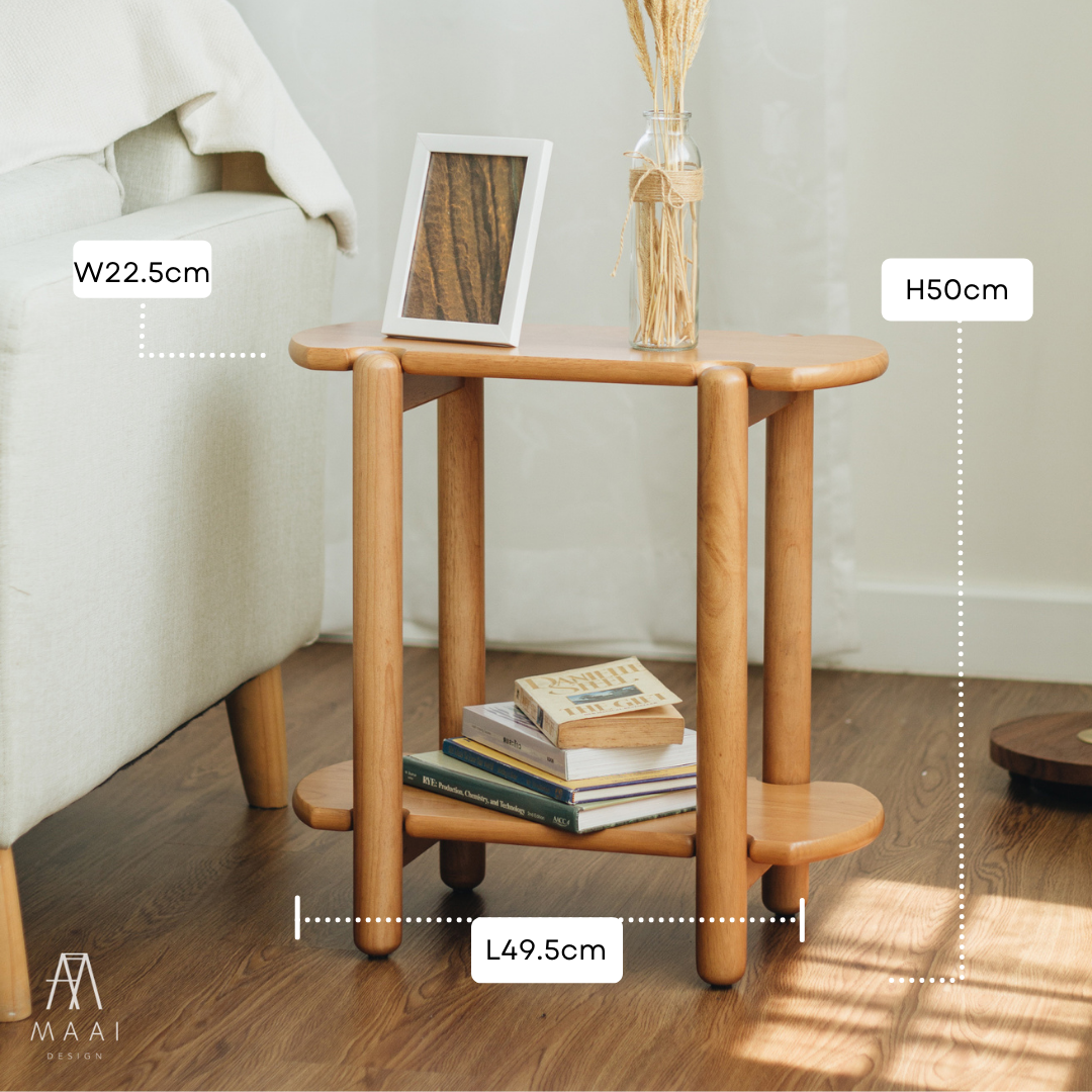 MARU collection MAAI Design Chisai side table W22.5 x L149.5 x H50 cm - บริษัท เวิลด์ อินเตอร์เท ...