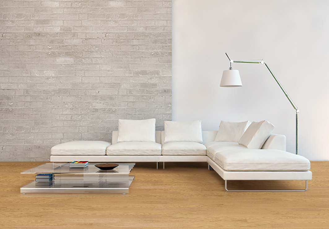 Anterior Floor พื้นไม้ SPC สไตล์หรูหรา ขนาด 1220 x 180 x 5 มม สีNatural ...