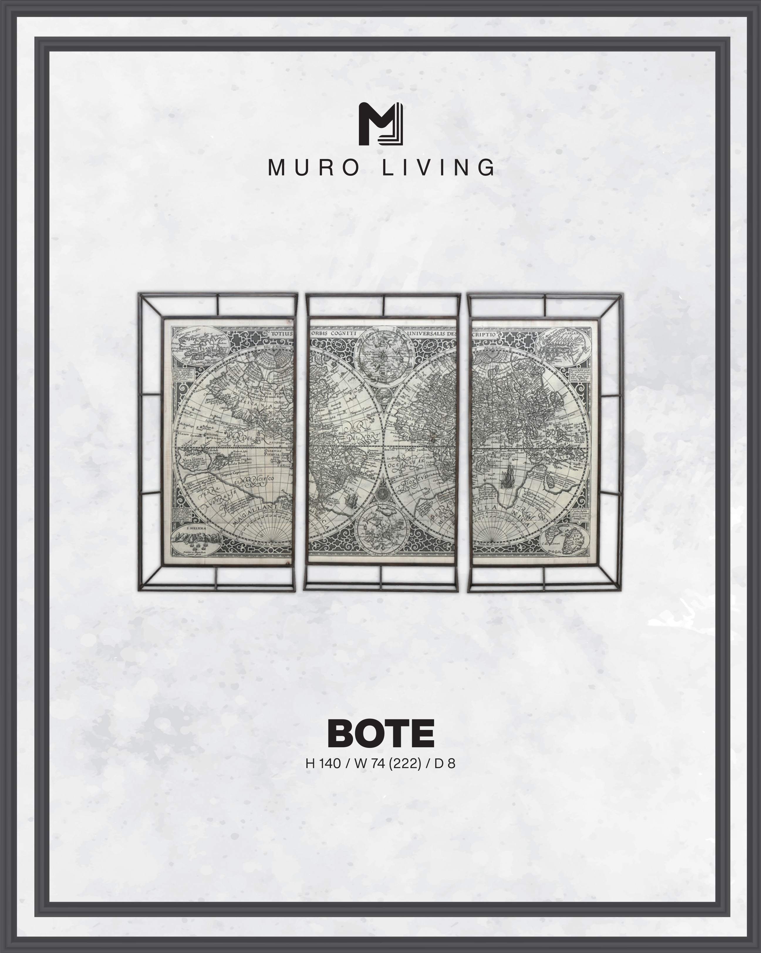 MURO LIVING ART WALL DÉCOR SETS BOTE - บริษัท มูโร่ ลีฟวิ่ง จำกัด ...