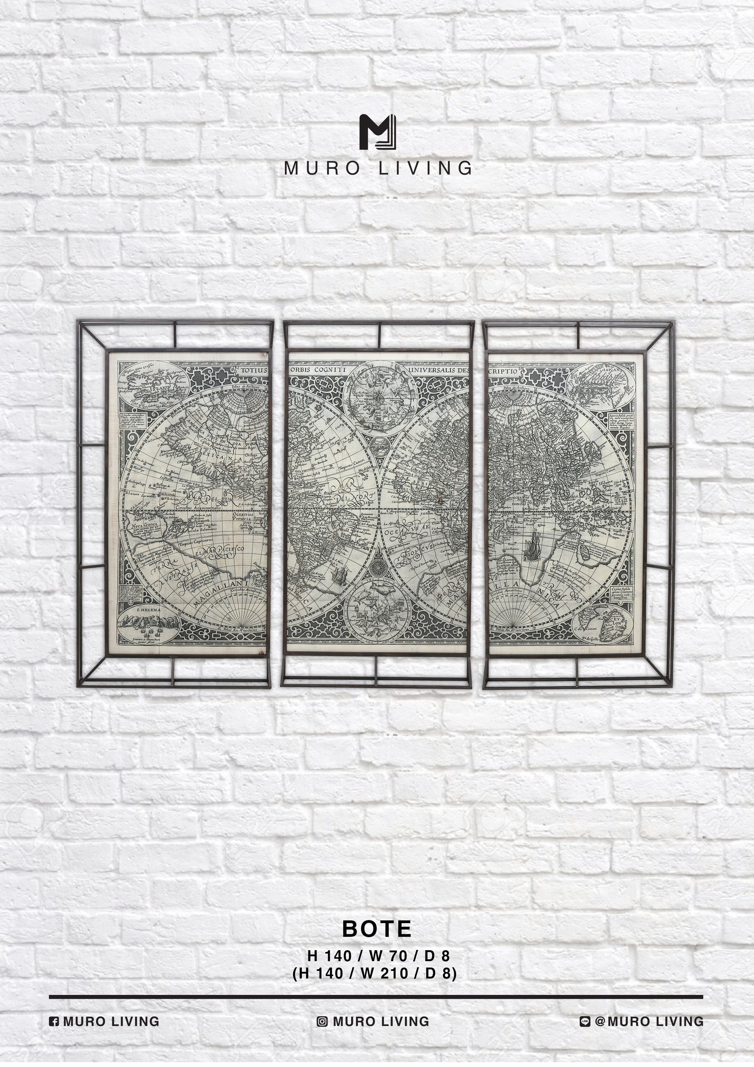 MURO LIVING ART WALL DÉCOR SETS BOTE - บริษัท มูโร่ ลีฟวิ่ง จำกัด ...