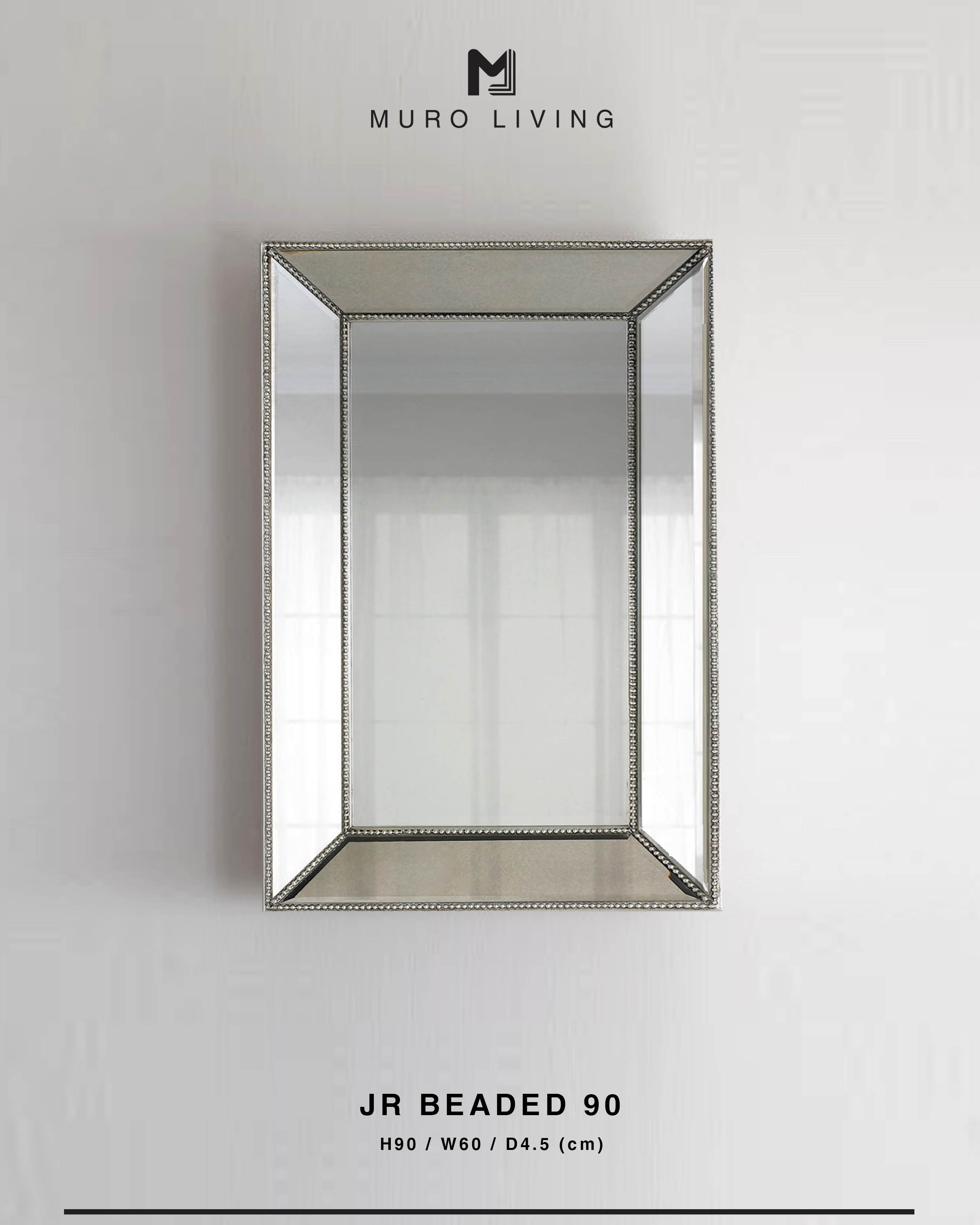 Square Mirror ขนาด 200x90 cm หนา 5 mm - ThaiPick