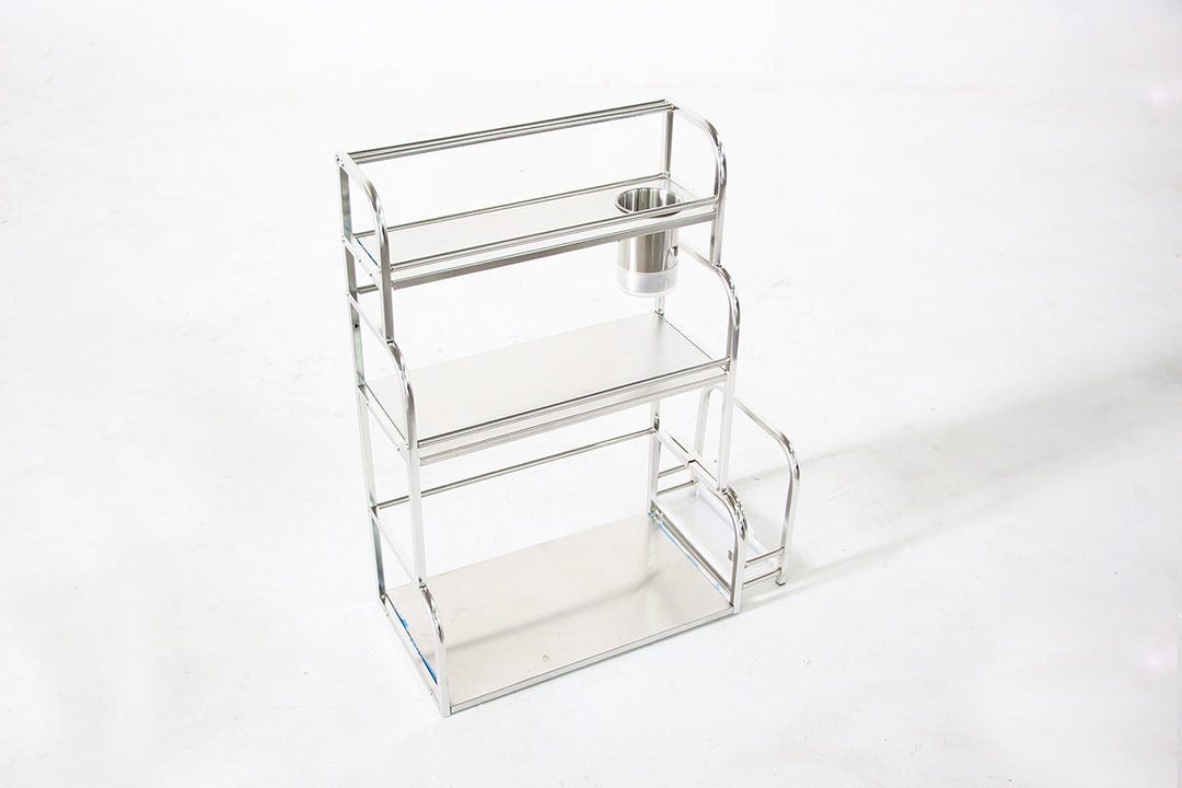 JBUYNOW Rack ชั้นวางของสแตนเลสในห้องครัว WWB001-3A 3 ชั้น 22x50x60cm ...