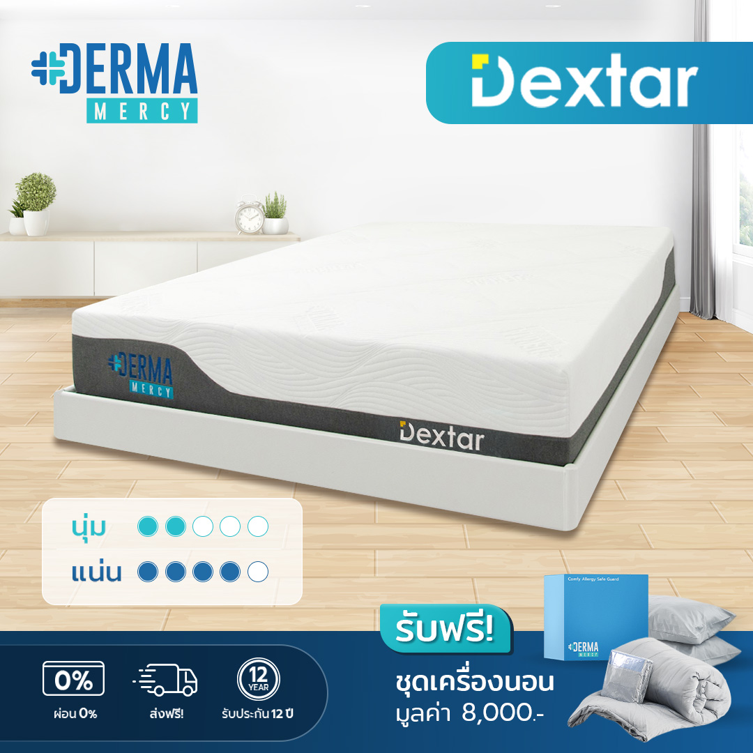 ฟูกที่นอนยางพารา รุ่น Dextar 5 ฟุต - บริษัท ดีไซน์ เดลิเวอรี่ จำกัด ...