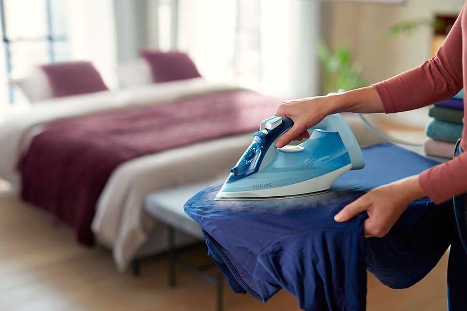 Philips เตารีดไอน้ำ 5000 Series Steam Iron DST5020/20 ฟ้า - บริษัท เซ็ ...