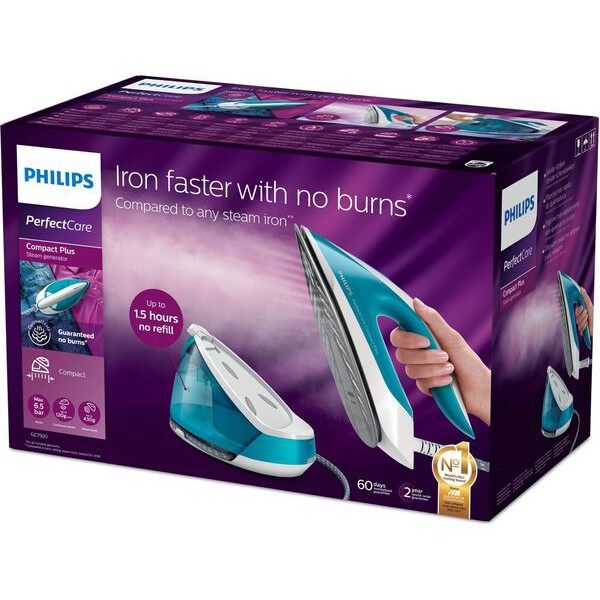 Philips เตารีดแรงดันไอน้ำ GC6815/20 PerfectCare Compact Essential ...