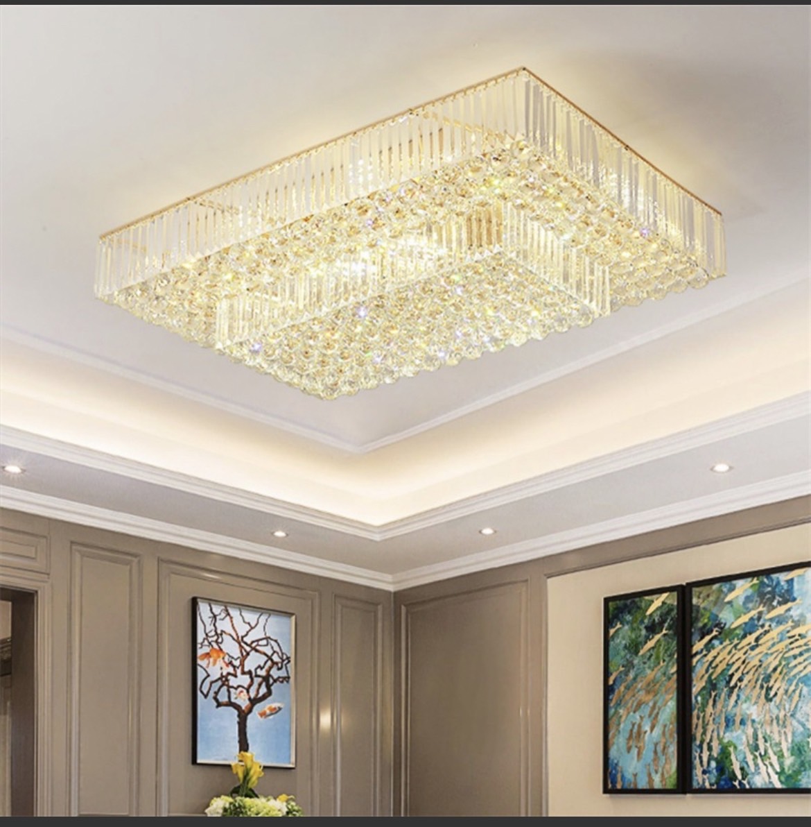 Light Studio โคมไฟคริสตัล โคมไฟระย้า โคมไฟช่อ รหัสสินค้า LI20 ทรง ...