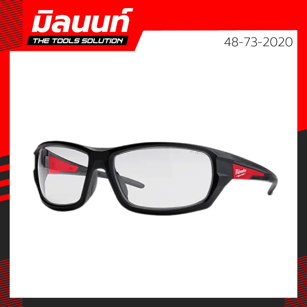 Milwaukee แว่นตาเซฟตี้นิรภัย เลนส์ใส รุ่น 48-73-2020 - บริษัท พีจีเอส เอ็นจิเนียริ่ง แอนด์ ซัพพ ...