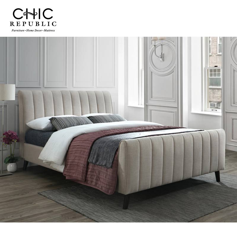 CHIC REPUBLIC เตียง 5 ฟุต รุ่น BEATRIZ/150 - สี ครีม - บริษัท ชิค รีพับ ...