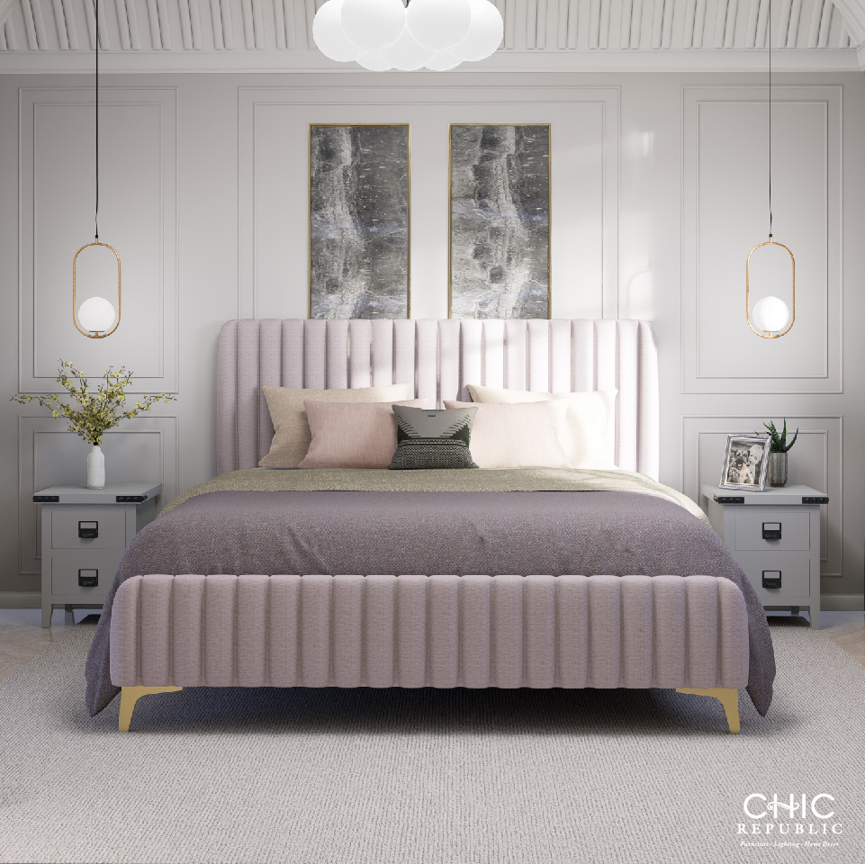 Chic Republic เตียง 6 ฟุต รุ่น CABLET/180 - สี เบจ - บริษัท ชิค รีพับบลิค จำกัด (มหาชน) - ThaiPick