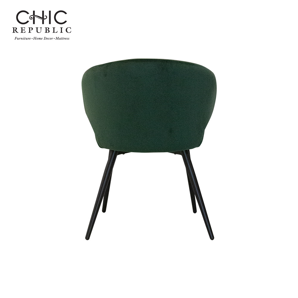 Chic Republic เก้าอี้รับประทานอาหาร รุ่น KHERTY เขียวเข้ม - บริษัท ชิค ...