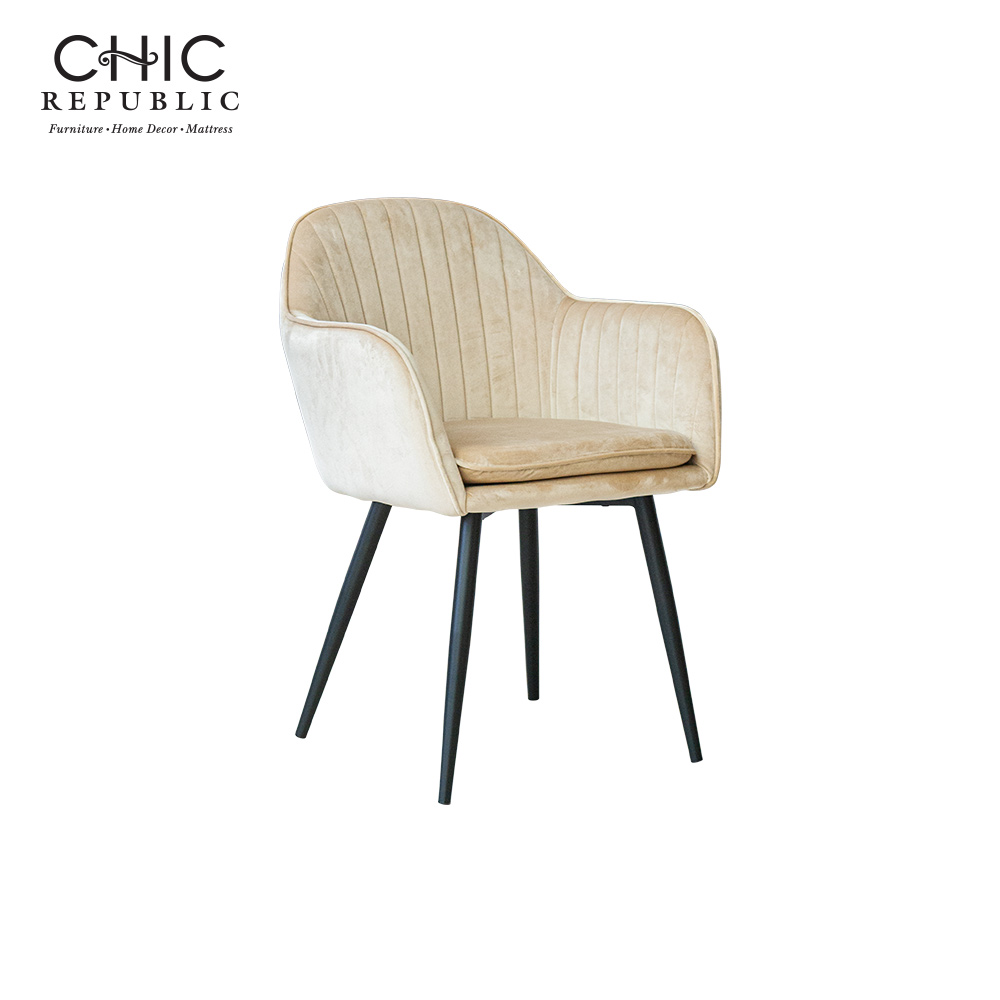 Chic Republic เก้าอี้รับประทานอาหาร รุ่น AMARNA น้ำตาลอ่อน - บริษัท ชิค ...
