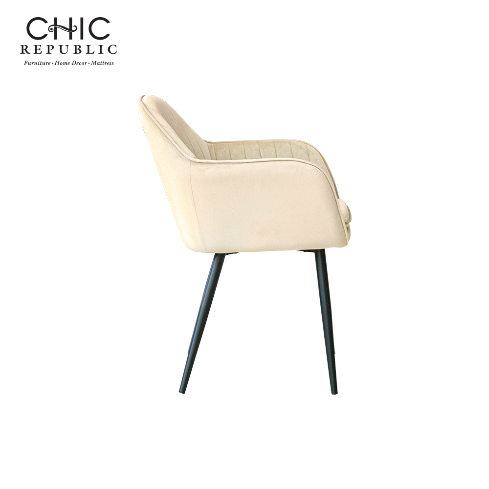 Chic Republic เก้าอี้รับประทานอาหาร รุ่น AMARNA น้ำตาลอ่อน - บริษัท ชิค รีพับบลิค จำกัด (มหาชน ...