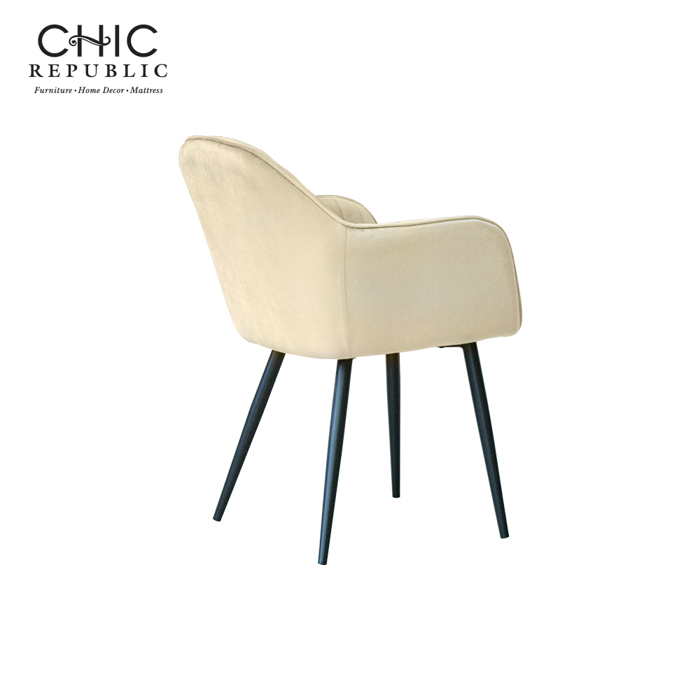 Chic Republic เก้าอี้รับประทานอาหาร รุ่น AMARNA น้ำตาลอ่อน - บริษัท ชิค ...