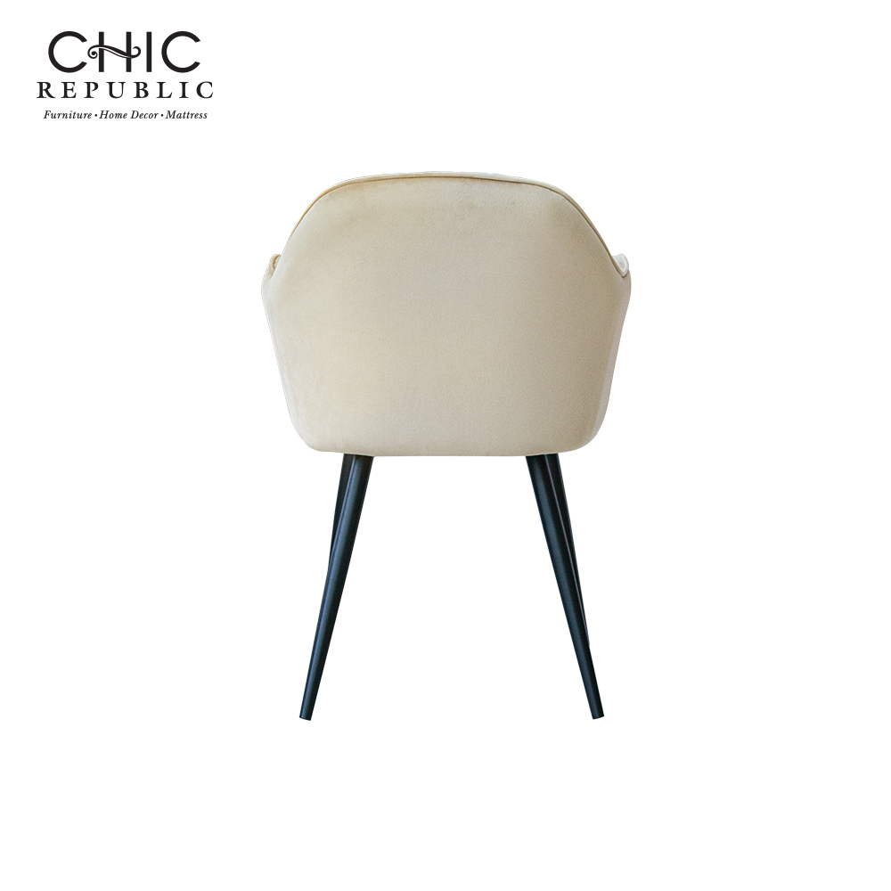 Chic Republic เก้าอี้รับประทานอาหาร รุ่น AMARNA น้ำตาลอ่อน - บริษัท ชิค ...