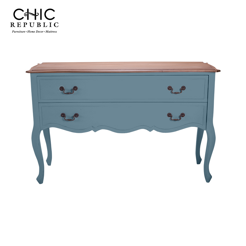 CHIC REPUBLIC ตู้เก็บของ รุ่น JULIET/120 - สี ธรรมชาติ/น้ำเงิน - บริษัท ...